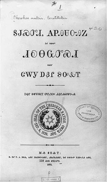 The Cherokee Nation Cases | Supreme Court Historical Society